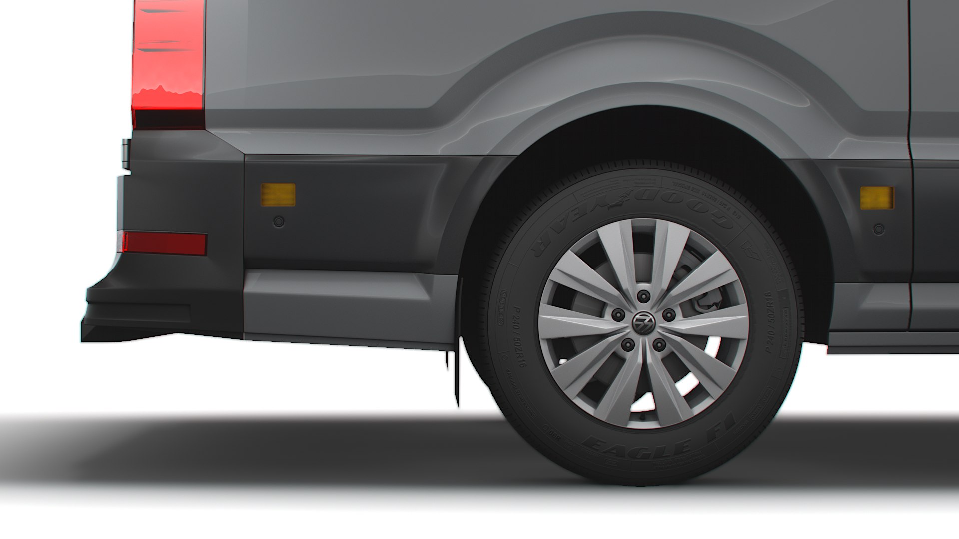 3D Model Volkswagen Crafter Mwb Trendline - TurboSquid 1650845