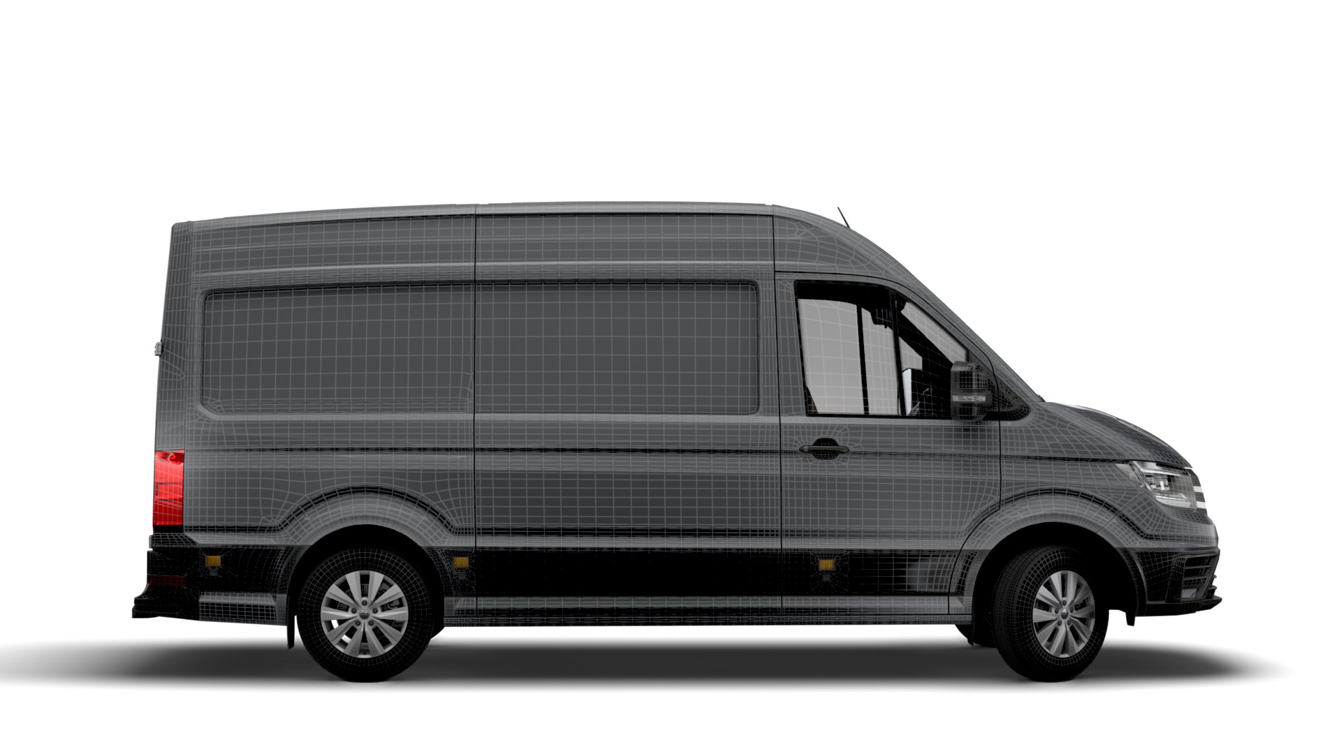 3D Model Volkswagen Crafter Mwb Trendline - TurboSquid 1650845