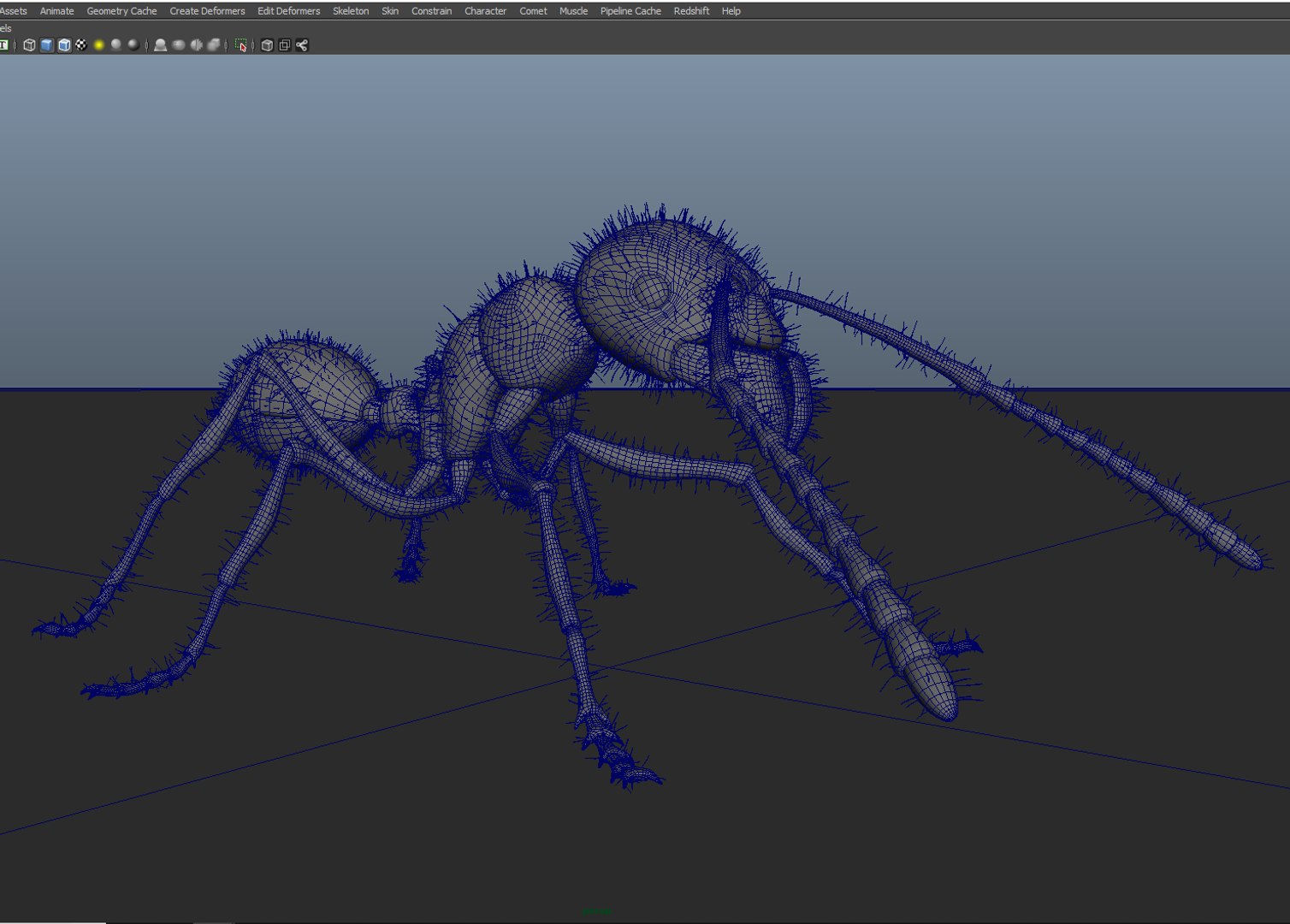 Ant Rig 3D Model - TurboSquid 1368279