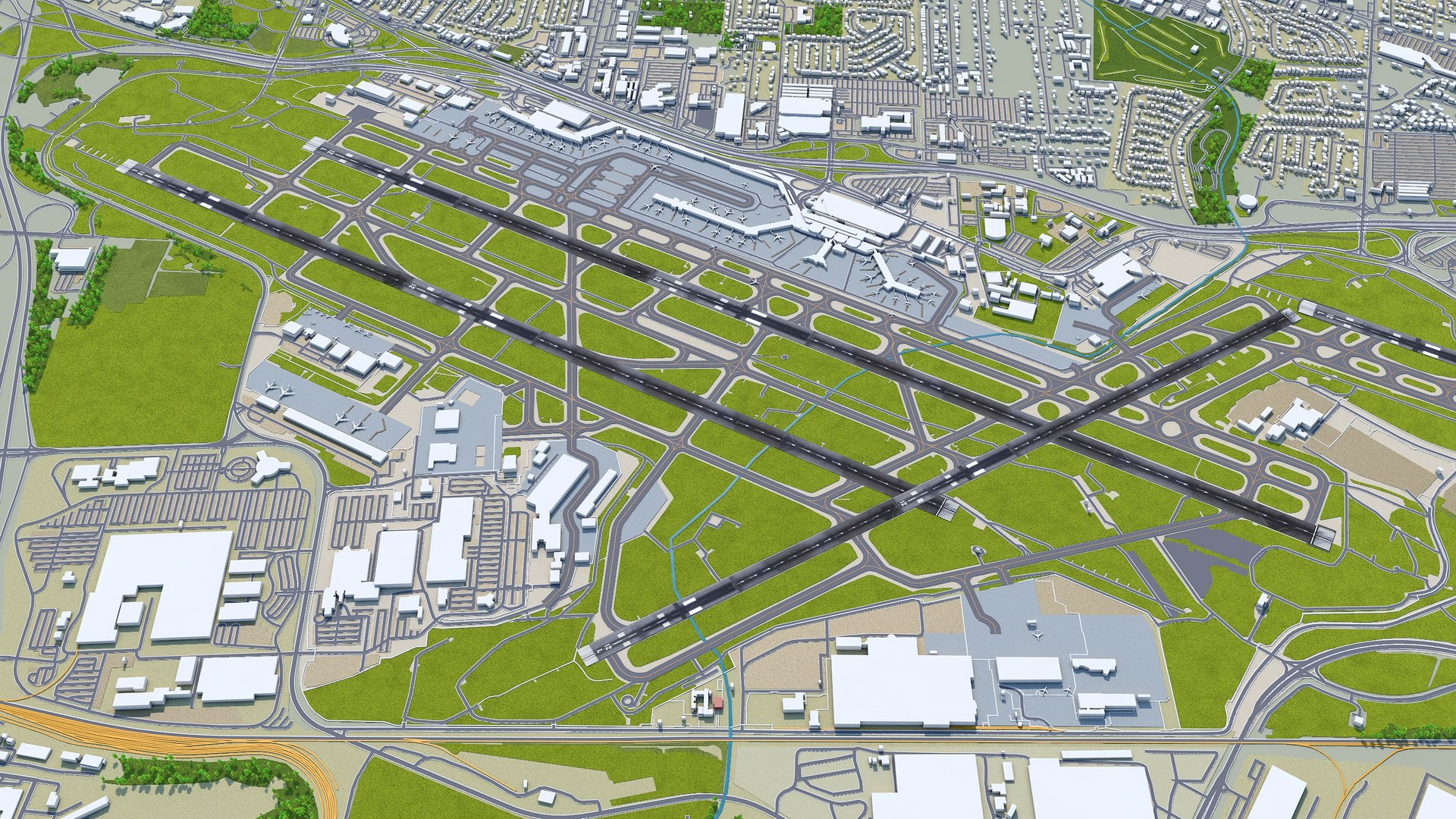 Saint Louis Airport Model - TurboSquid 2016212