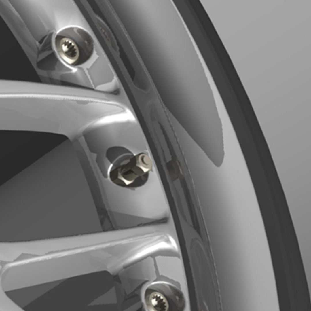 Bbs Rx2 Tires 3d Model
