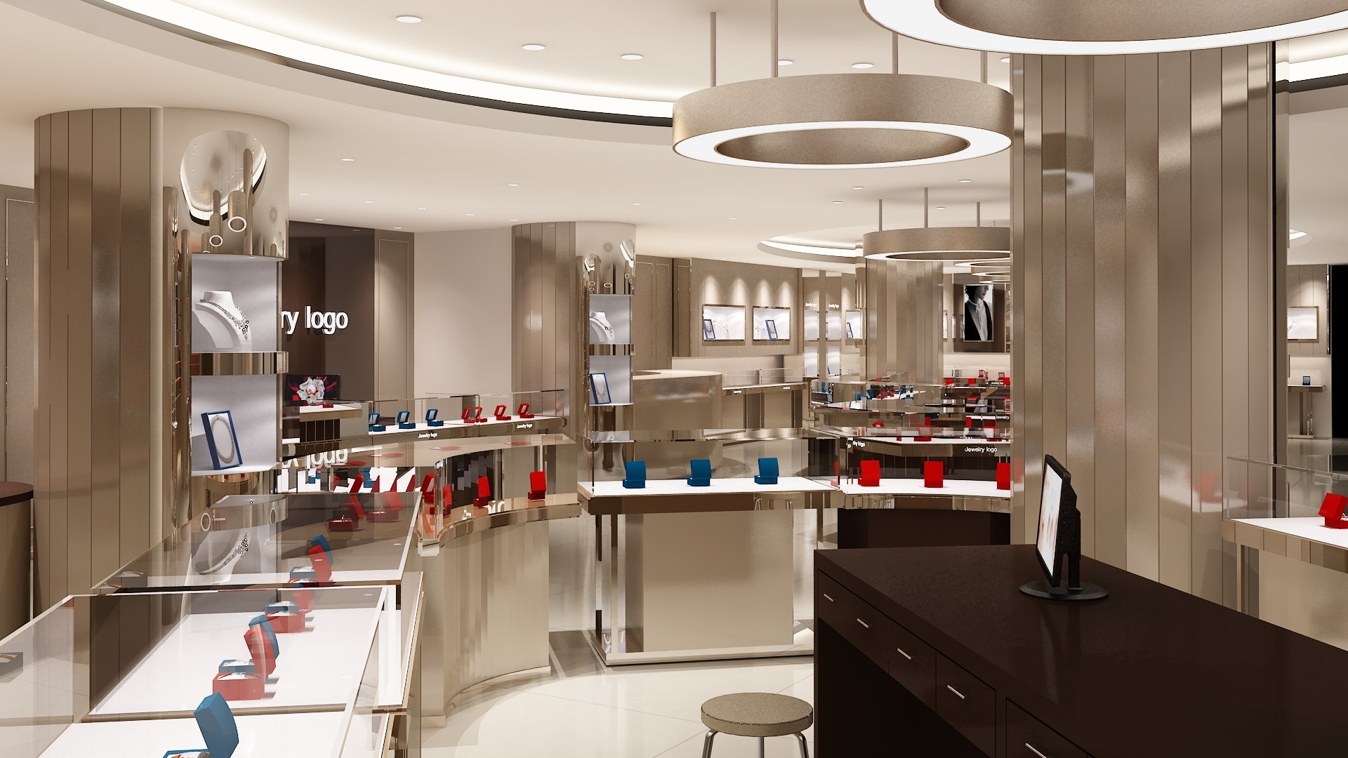 3D Model Jewelry Store 02 - TurboSquid 2105458