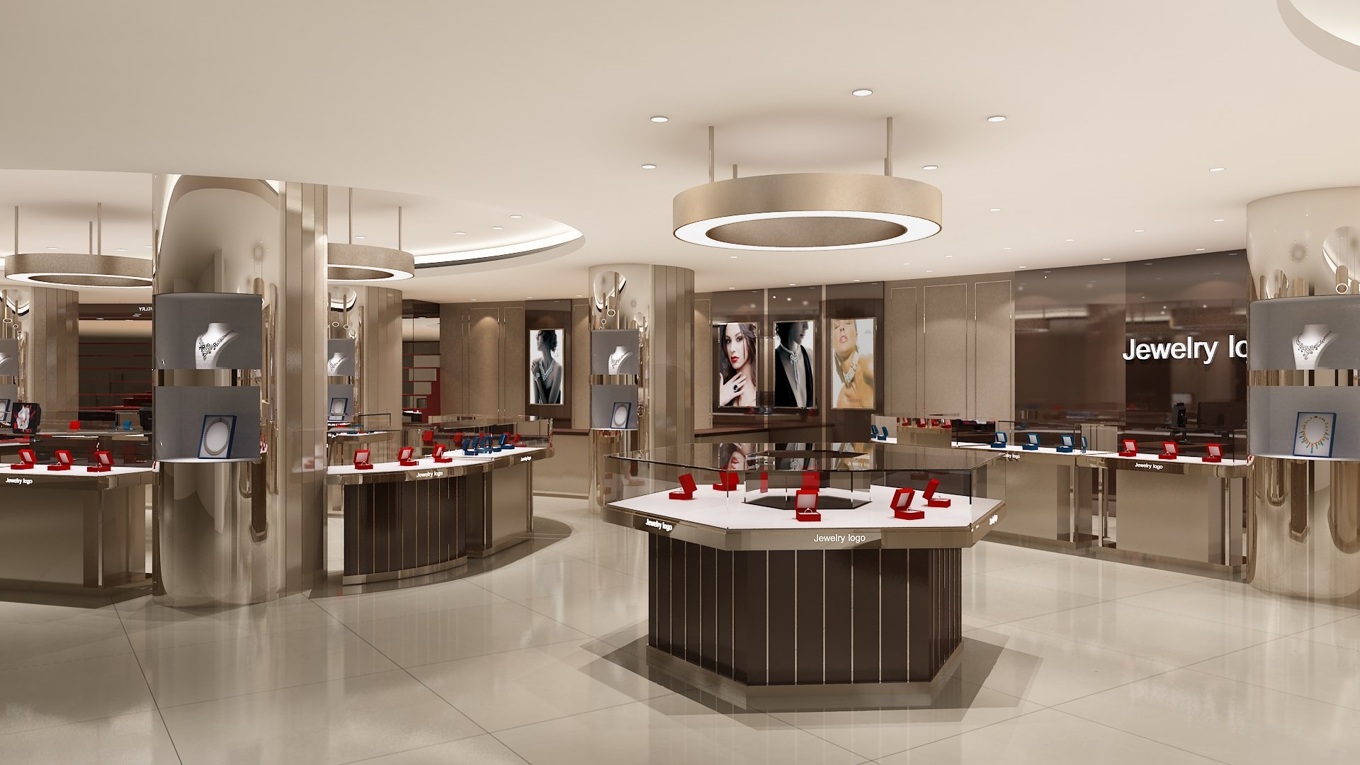 3D Model Jewelry Store 02 - TurboSquid 2105458