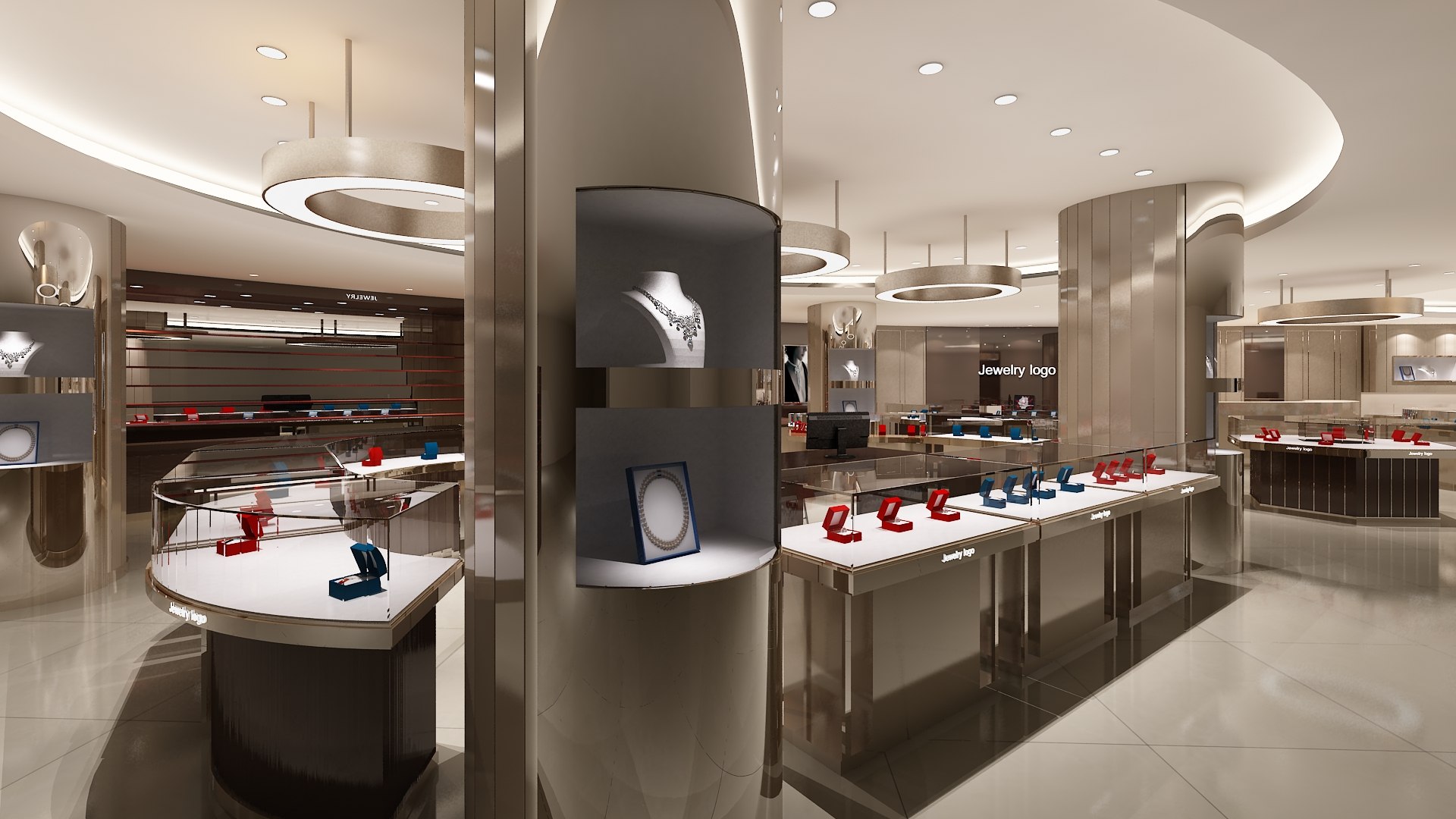 3D Model Jewelry Store 02 - TurboSquid 2105458