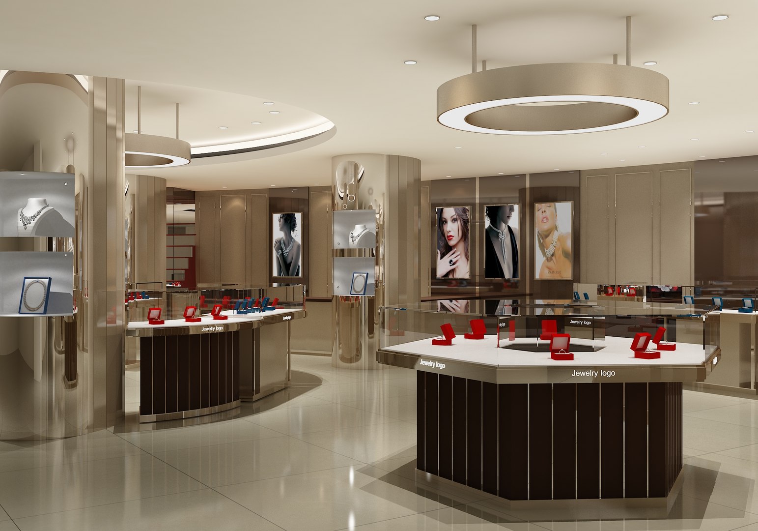 3D Model Jewelry Store 02 - TurboSquid 2105458