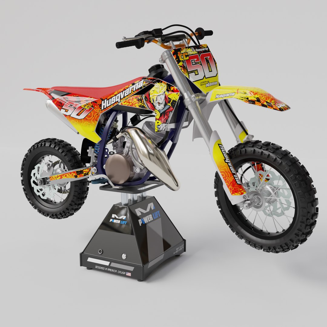 3D HUSQVARNA TC 50 2023 - TurboSquid 2113394