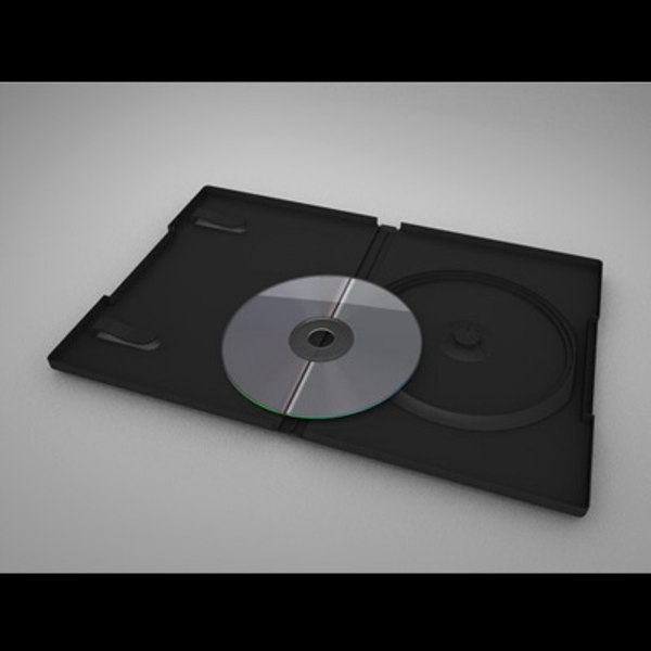 3d dvd case cd
