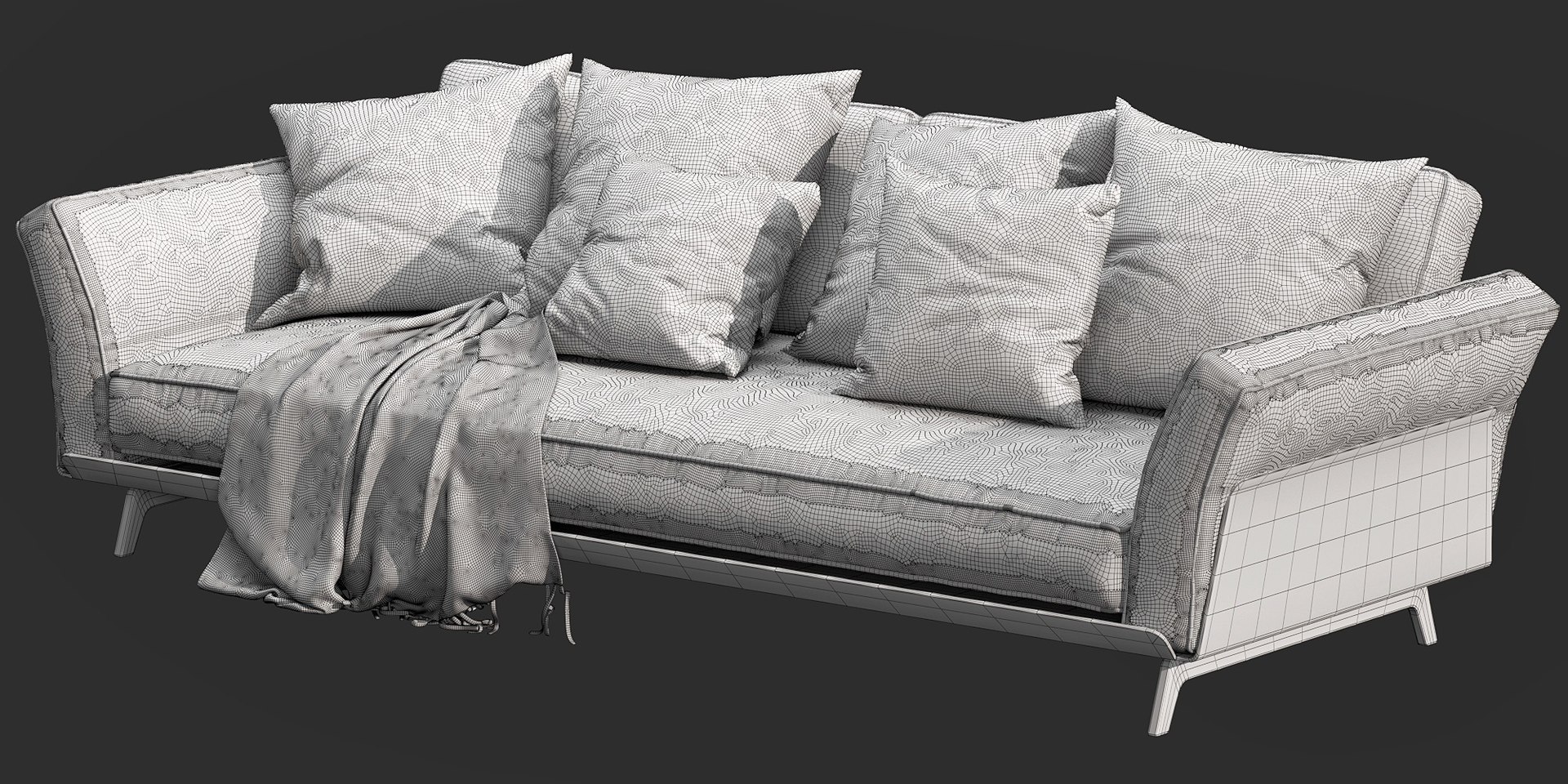 Flexform este 3D model - TurboSquid 1672532