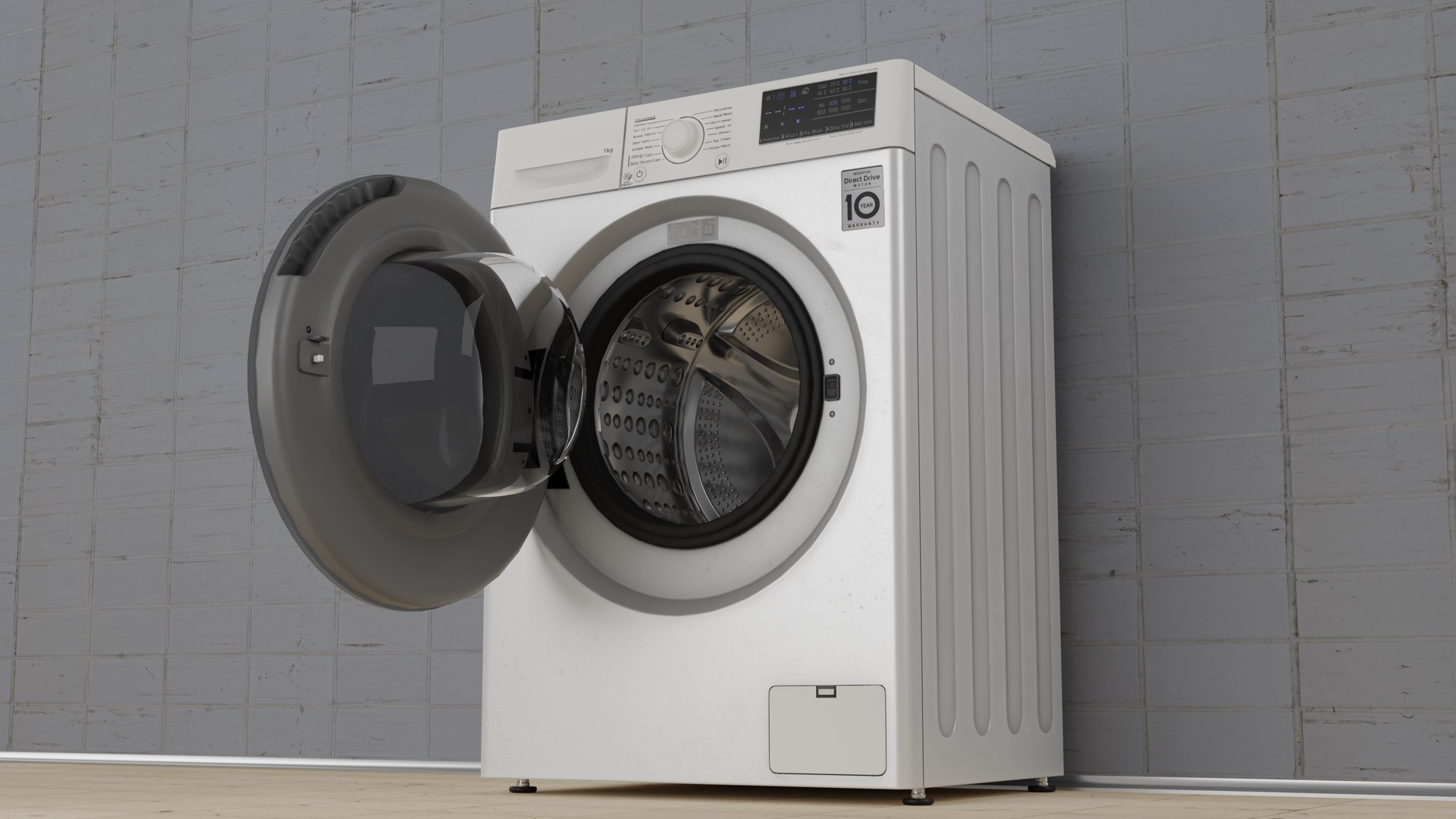 3D Washing Machine low-lopy game-ready model model - TurboSquid 2064567