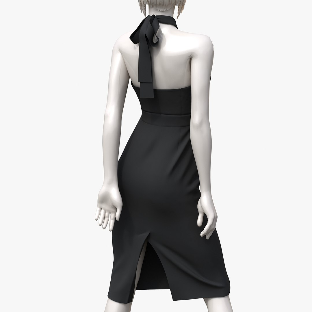 3D Dress Cloth Mannequin Model - TurboSquid 1391916