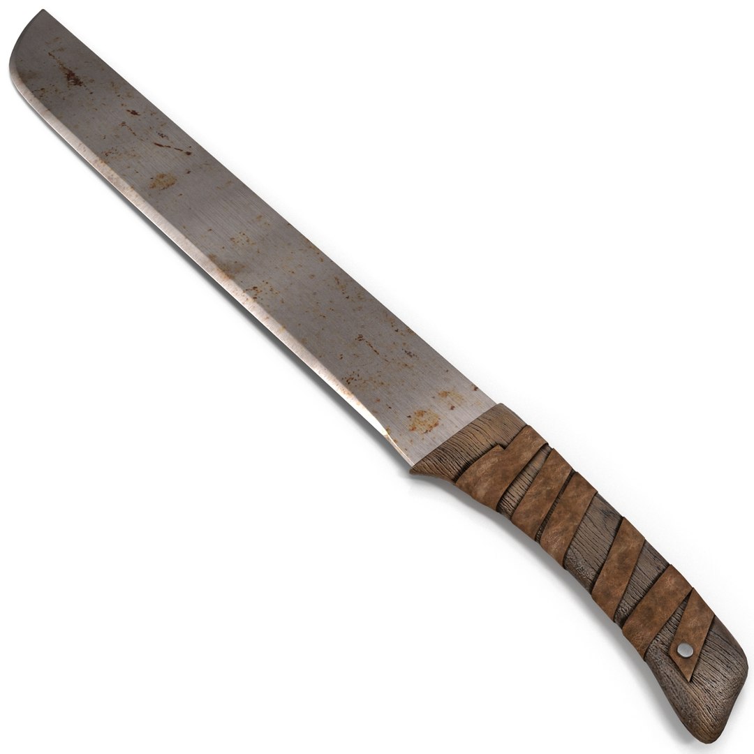old machete 3d max