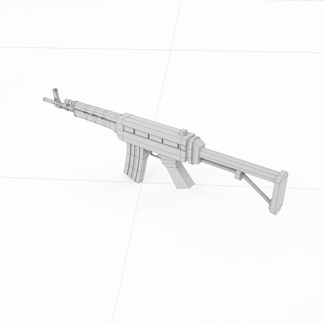 BERETTA AR70 90 Assault Rifle Gun Model - TurboSquid 1992785