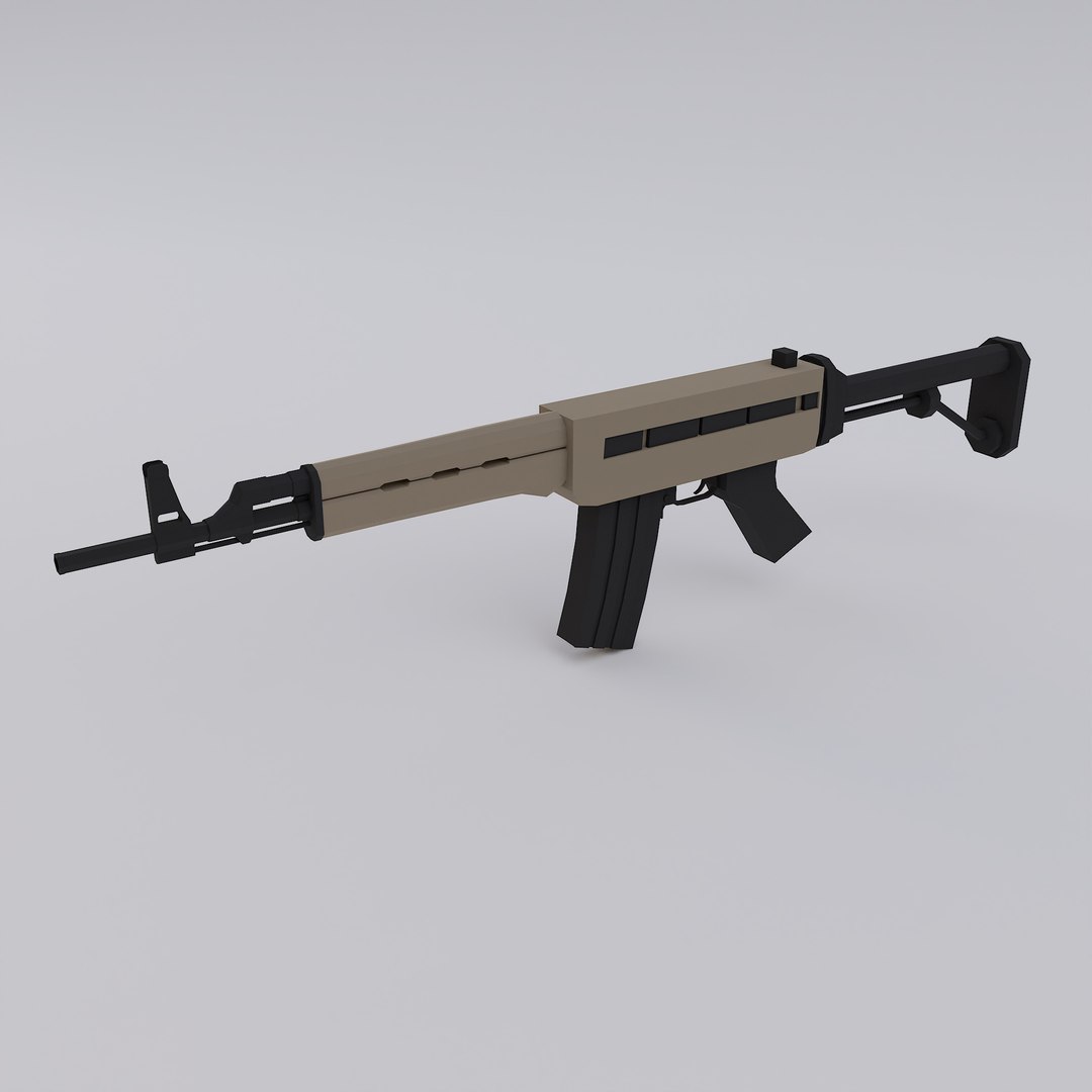 BERETTA AR70 90 Assault Rifle Gun Model - TurboSquid 1992785