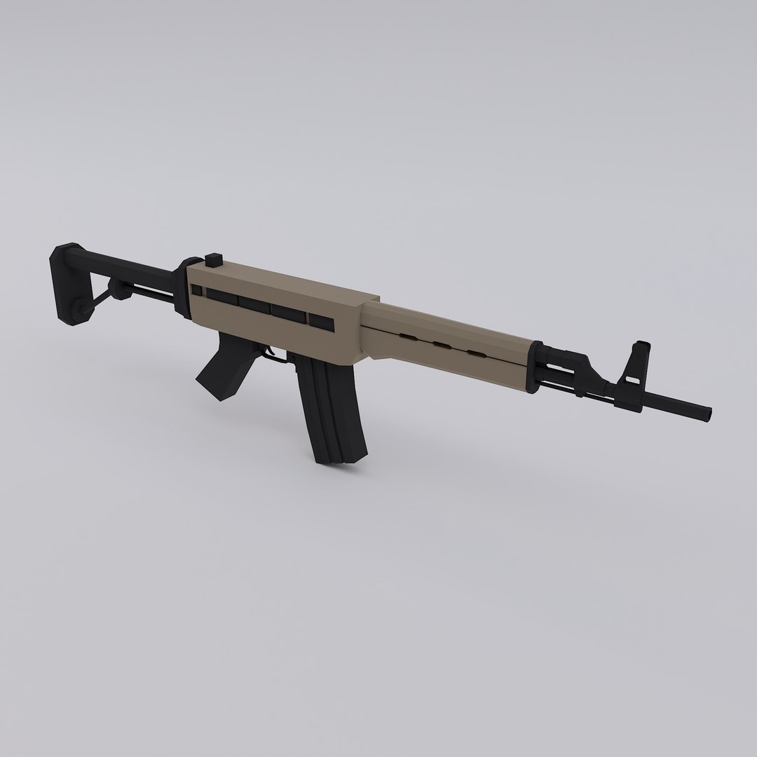 BERETTA AR70 90 Assault Rifle Gun Model - TurboSquid 1992785
