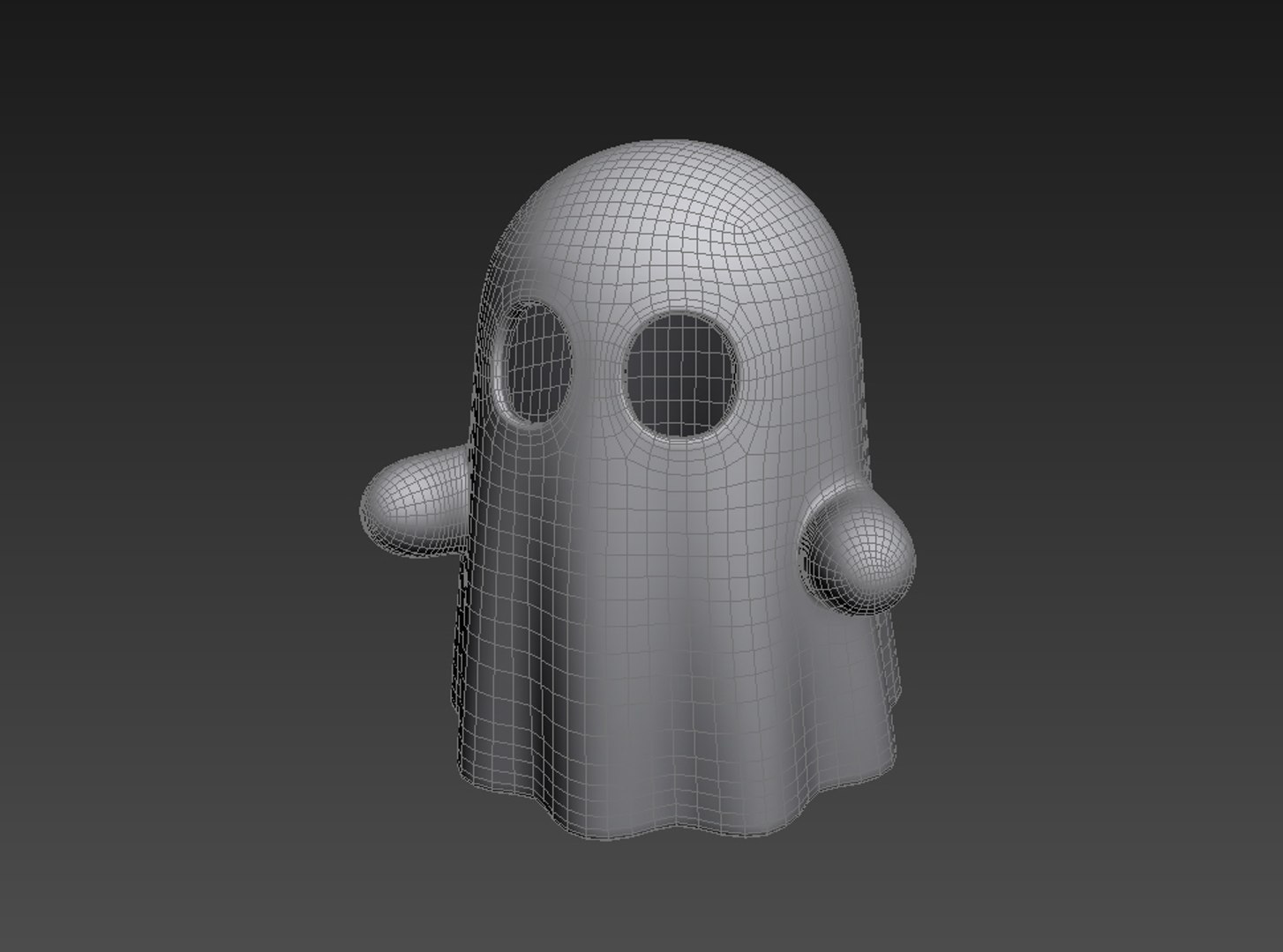Ghost Cartoon 3D Model - TurboSquid 1462212