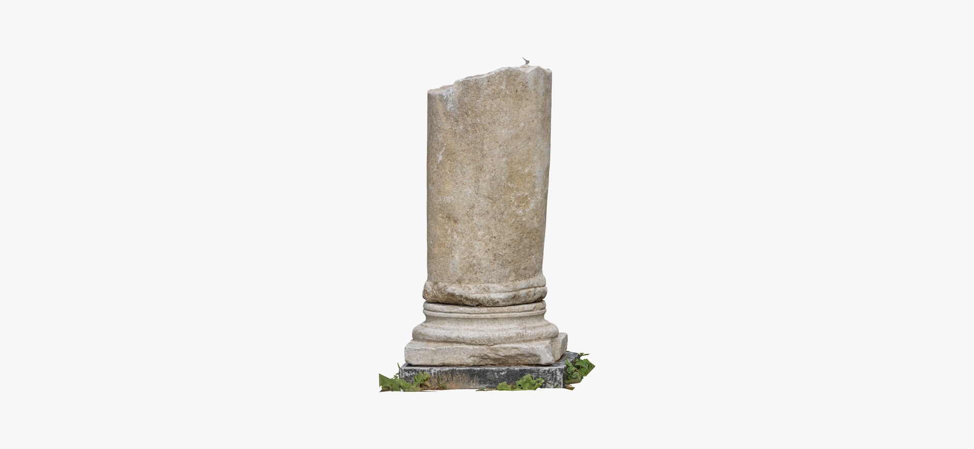 3D model medieval stone column piece - TurboSquid 1539498
