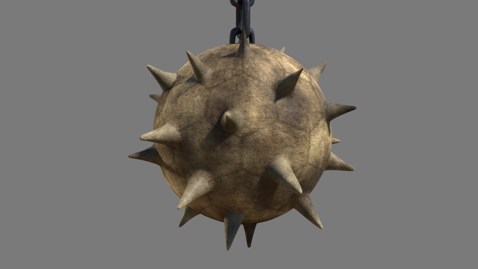 Chain ball weapon 3D - TurboSquid 1373754