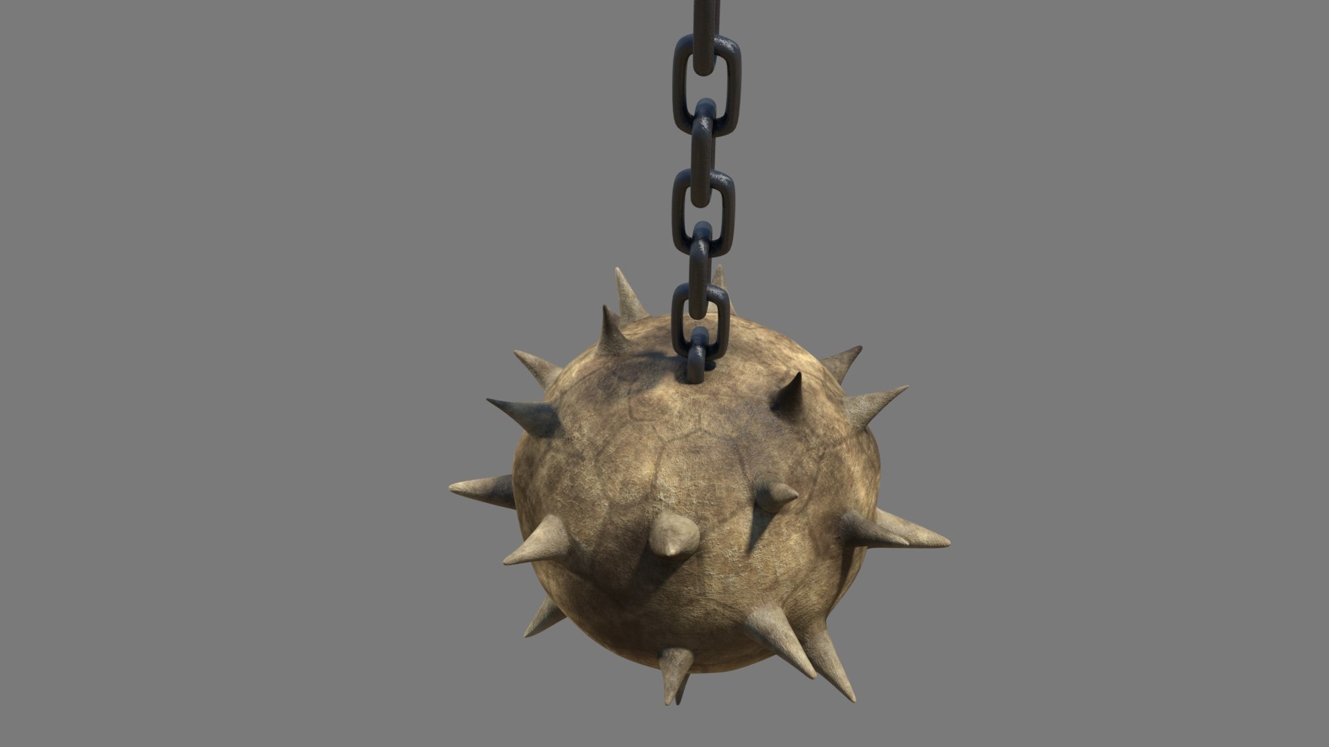 Chain ball weapon 3D - TurboSquid 1373754