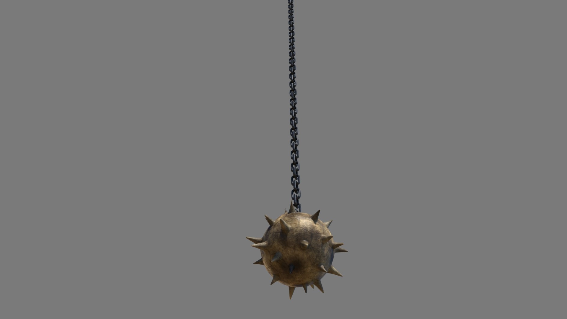 Chain ball weapon 3D - TurboSquid 1373754