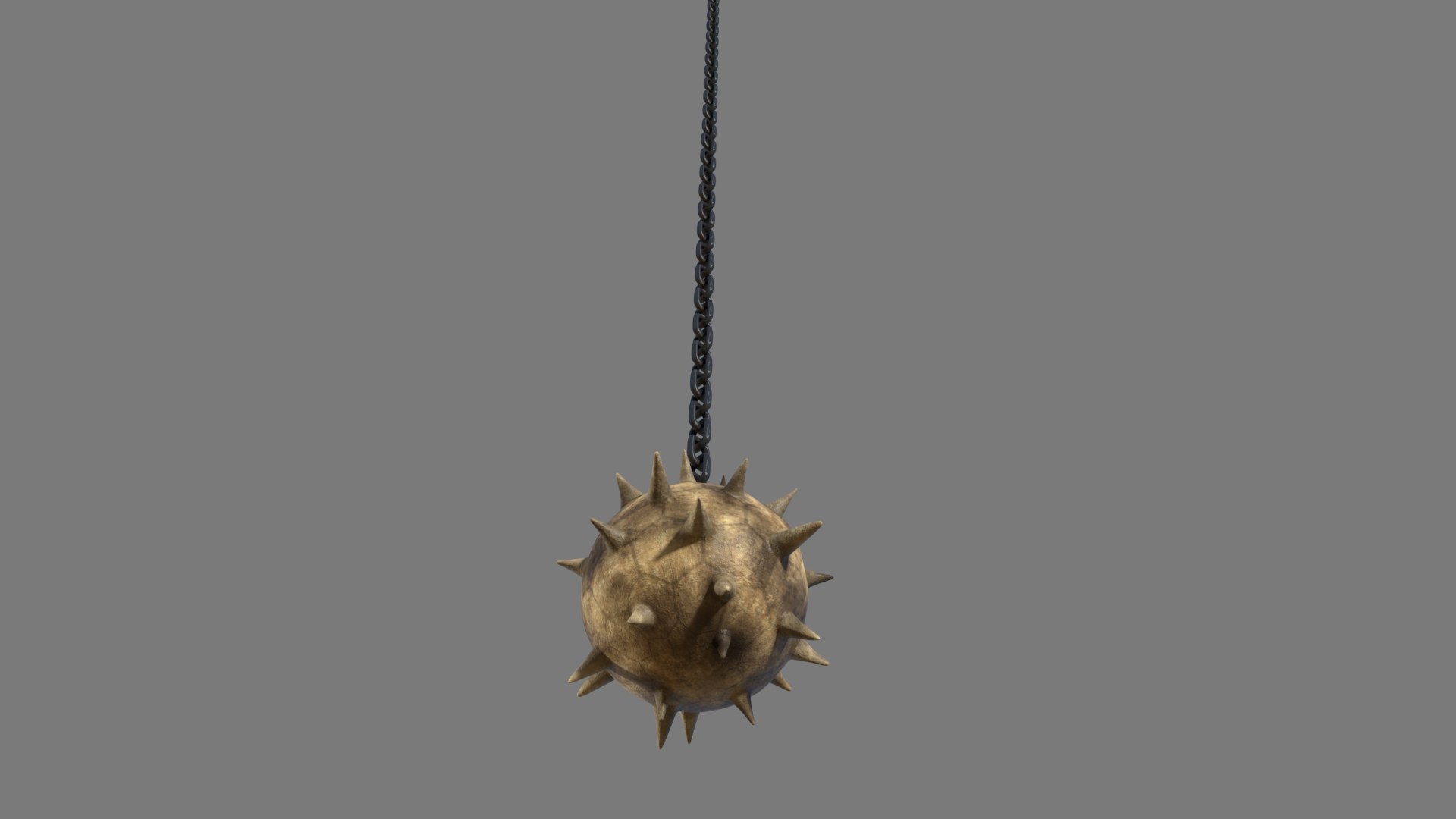 Chain ball weapon 3D - TurboSquid 1373754