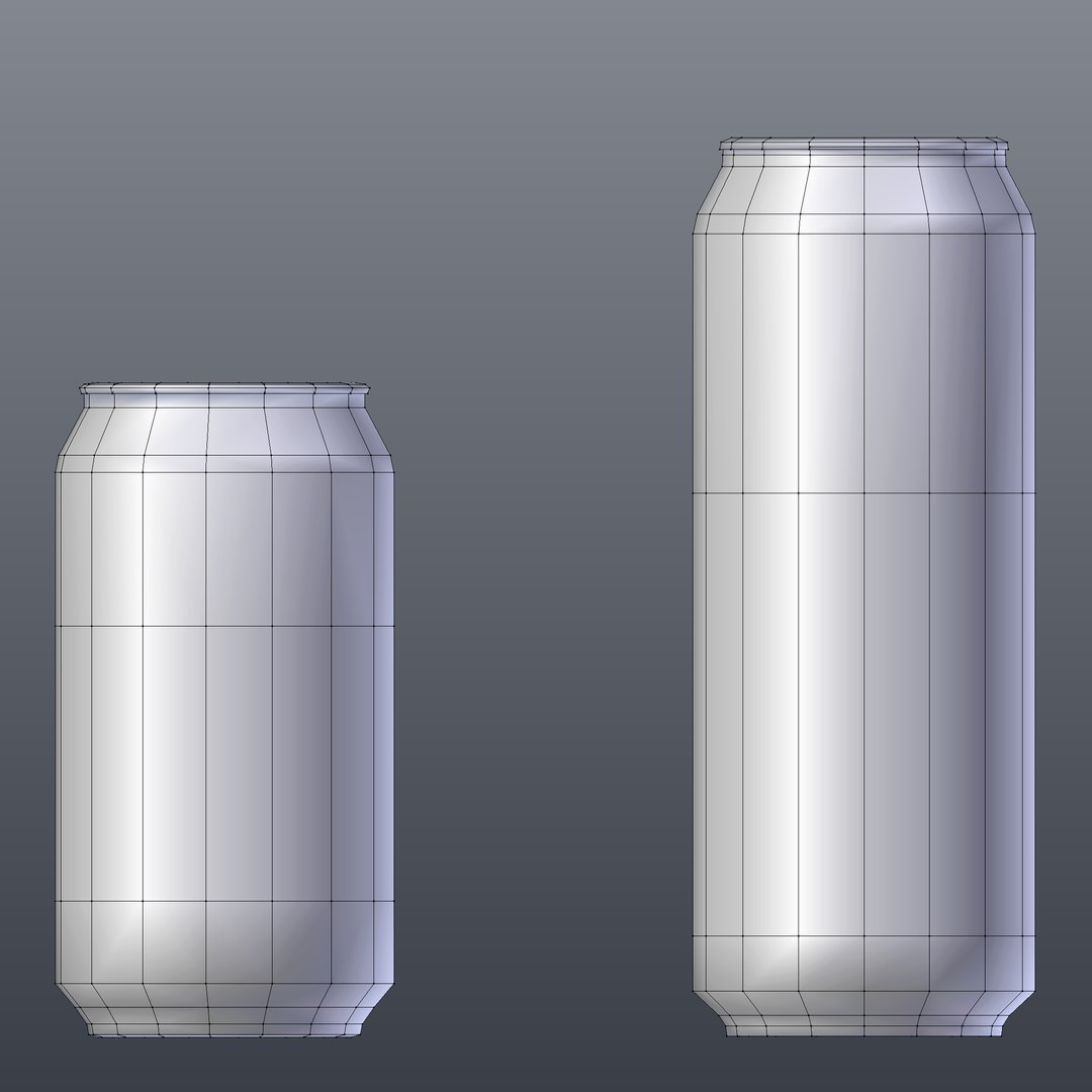 Cans 3d Model