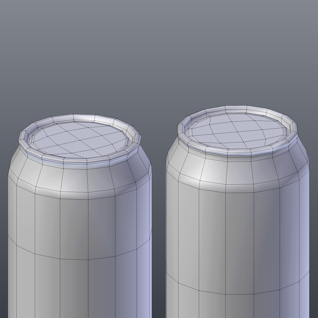 Cans 3d Model