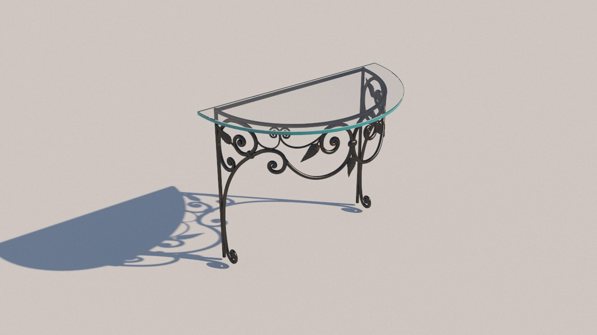 3D model forged console - TurboSquid 1317014