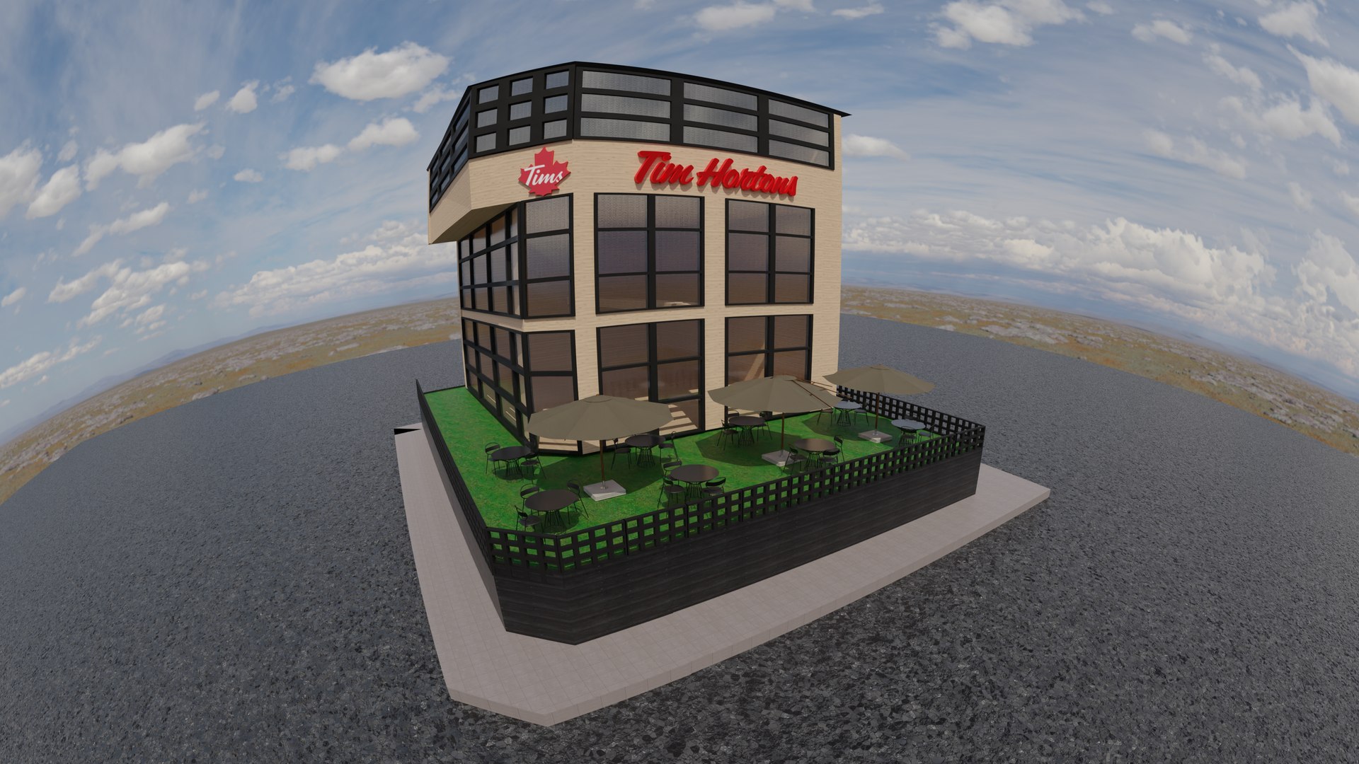3D Timcoffee - CoffeeShop - Tim Hortons - TurboSquid 2159585