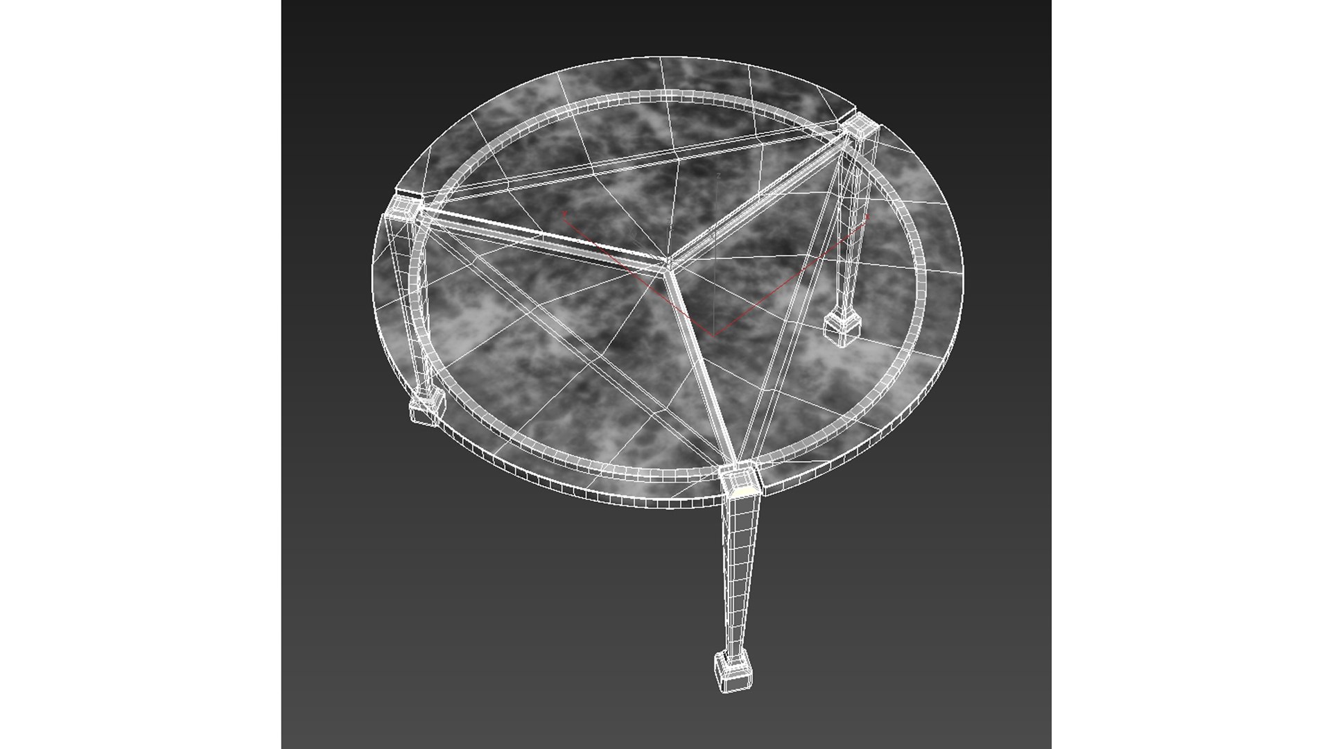 3D Model Andry Arbus Round Coffee Table - TurboSquid 1977538