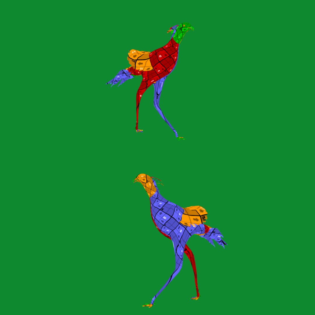 Secretary Bird 3D Model - TurboSquid 2304971