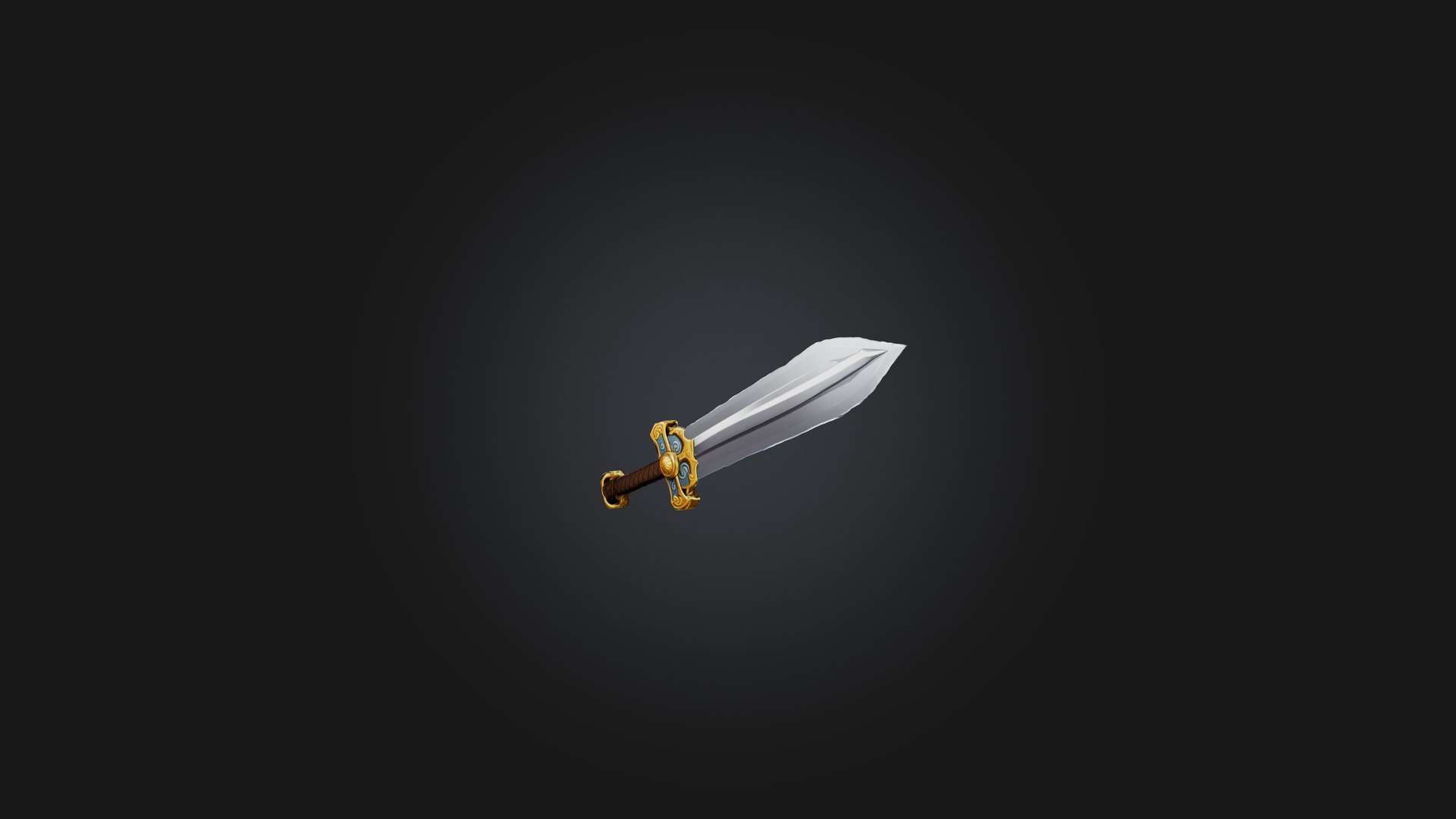 3D Cartoon Sword Model - TurboSquid 2291641