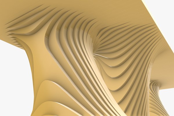 modelo 3d Organic Parametric Coffee Table - TurboSquid 1963591