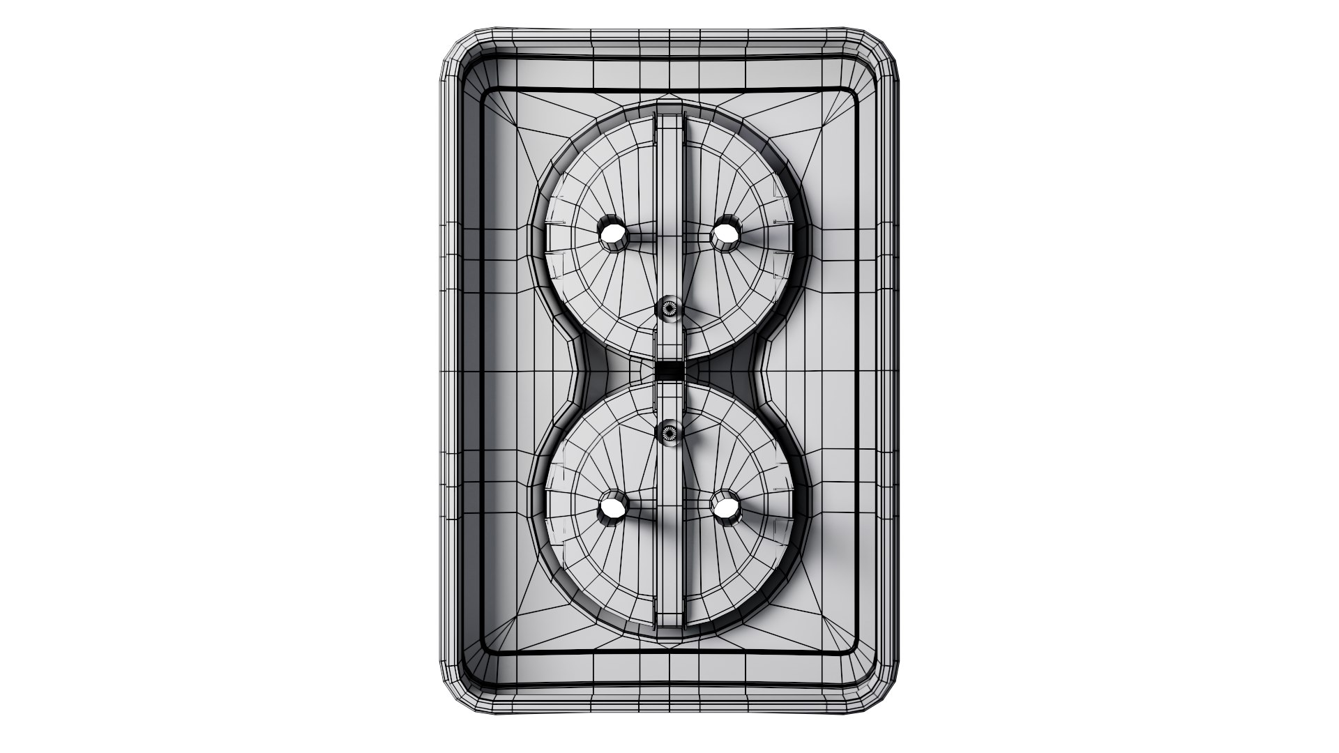 3D Realistic OutletType 2 model - TurboSquid 2176435