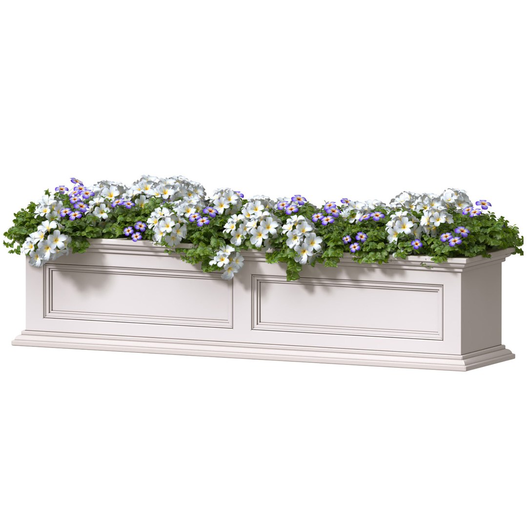 Window And Balcony Flower Box 3D Model - TurboSquid 2146471