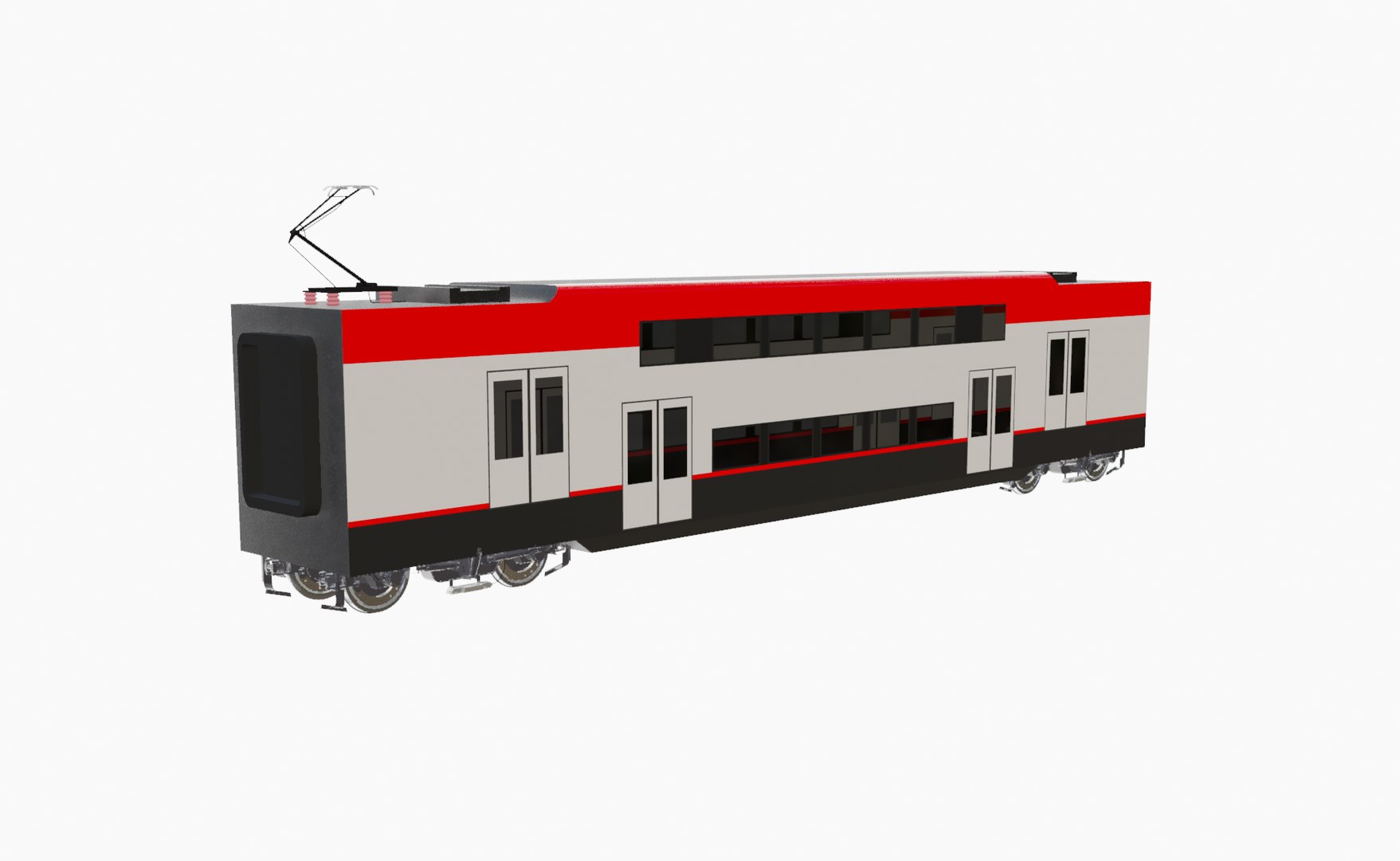 Stadler KISS EMU Caltrain 3D - TurboSquid 2428098