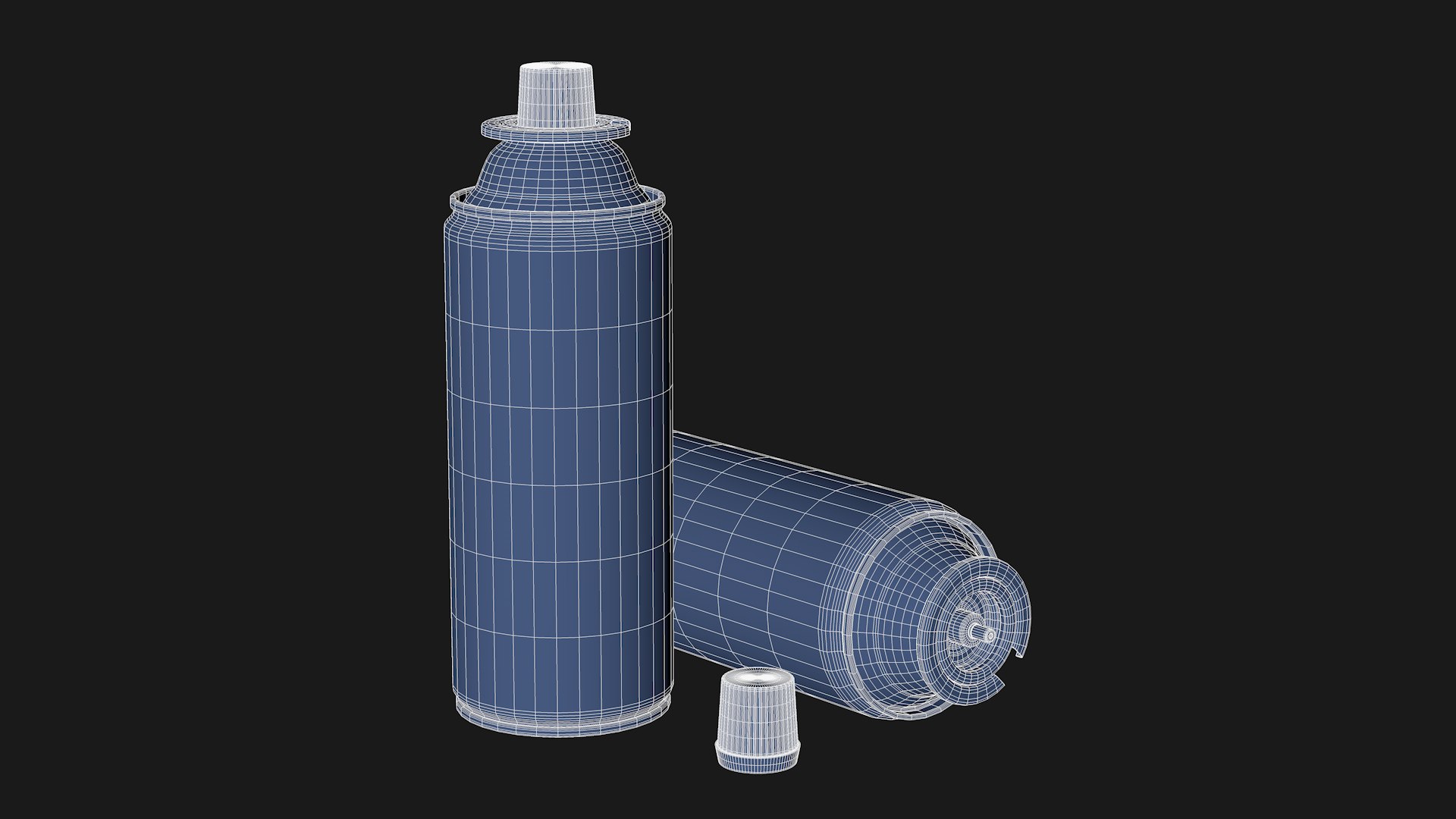 3D Butane Gas Canister model - TurboSquid 2103883