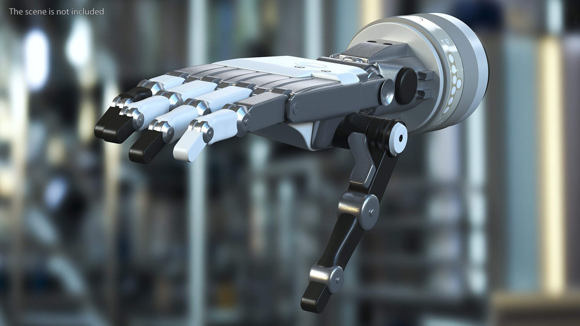 3D Mechanical Arm Rigged For Maya Model - TurboSquid 2127343