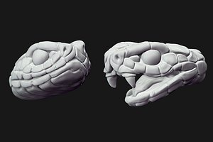 3D Snake Head Models - Browse & Download Formats - TurboSquid
