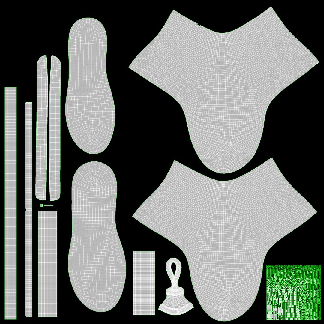 3D Leather Boots model - TurboSquid 1808345