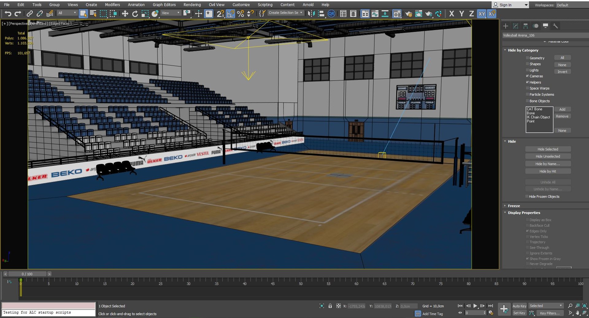 Realistic School Gym 3D Model - TurboSquid 1494870