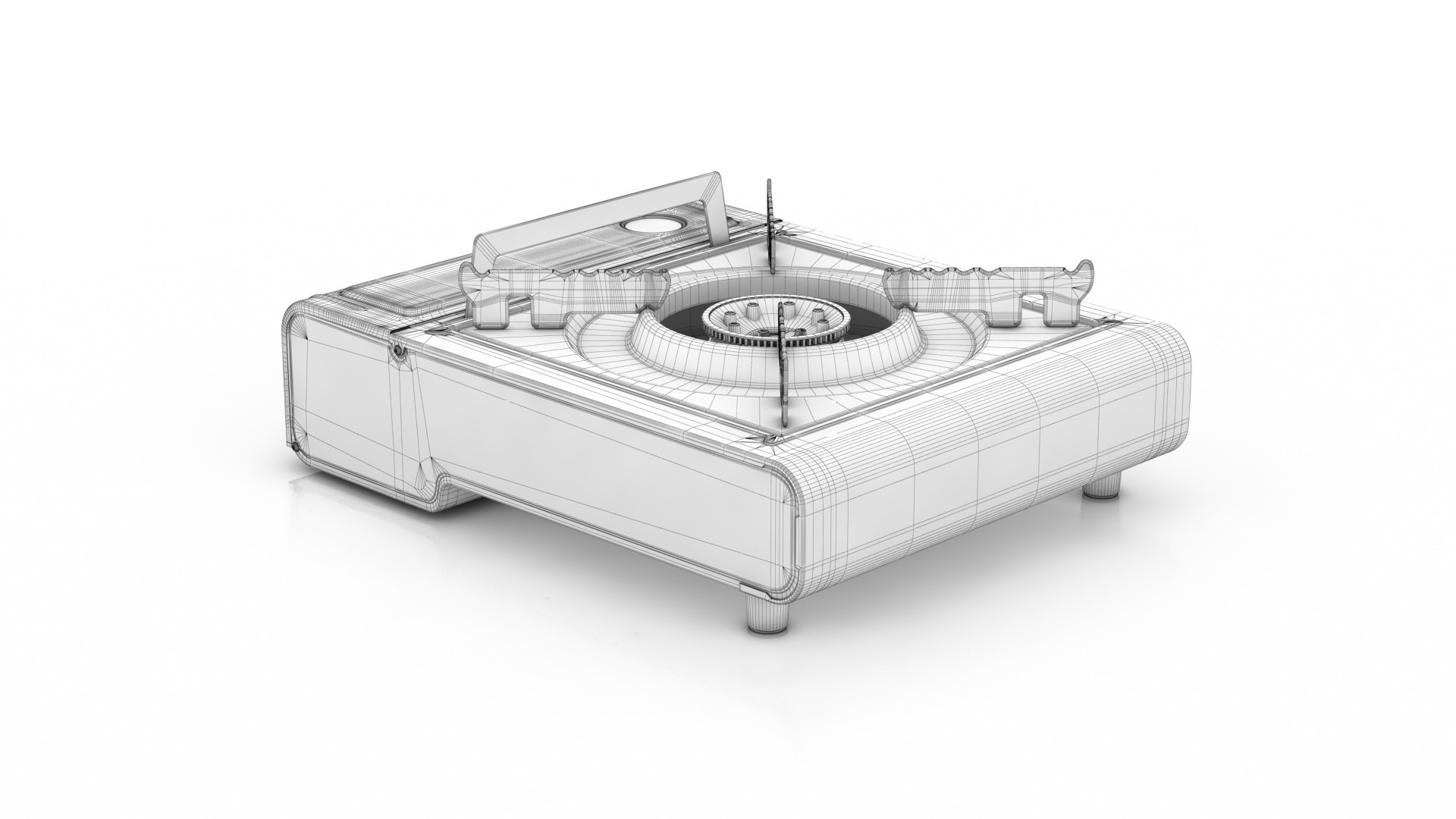 Portable Camping Stove 3D - TurboSquid 2348455