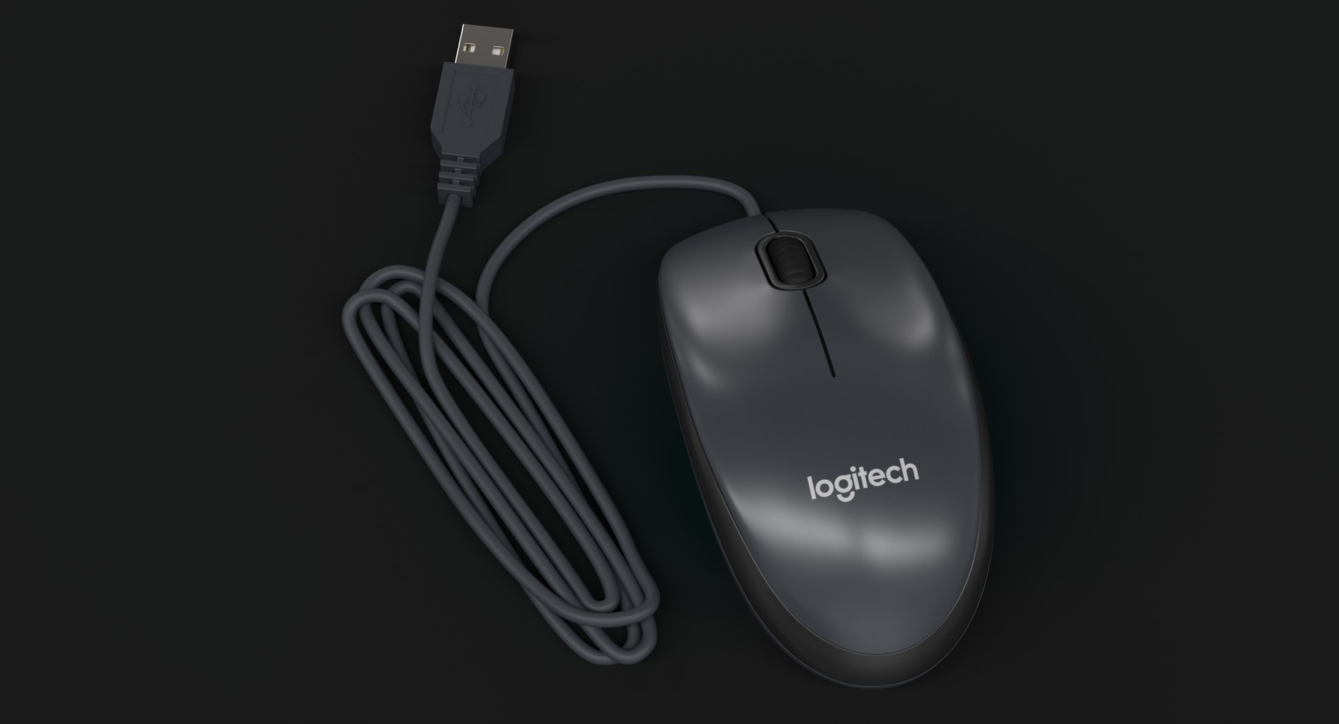3D Realistic Mouse Logitech M100 - TurboSquid 1368713