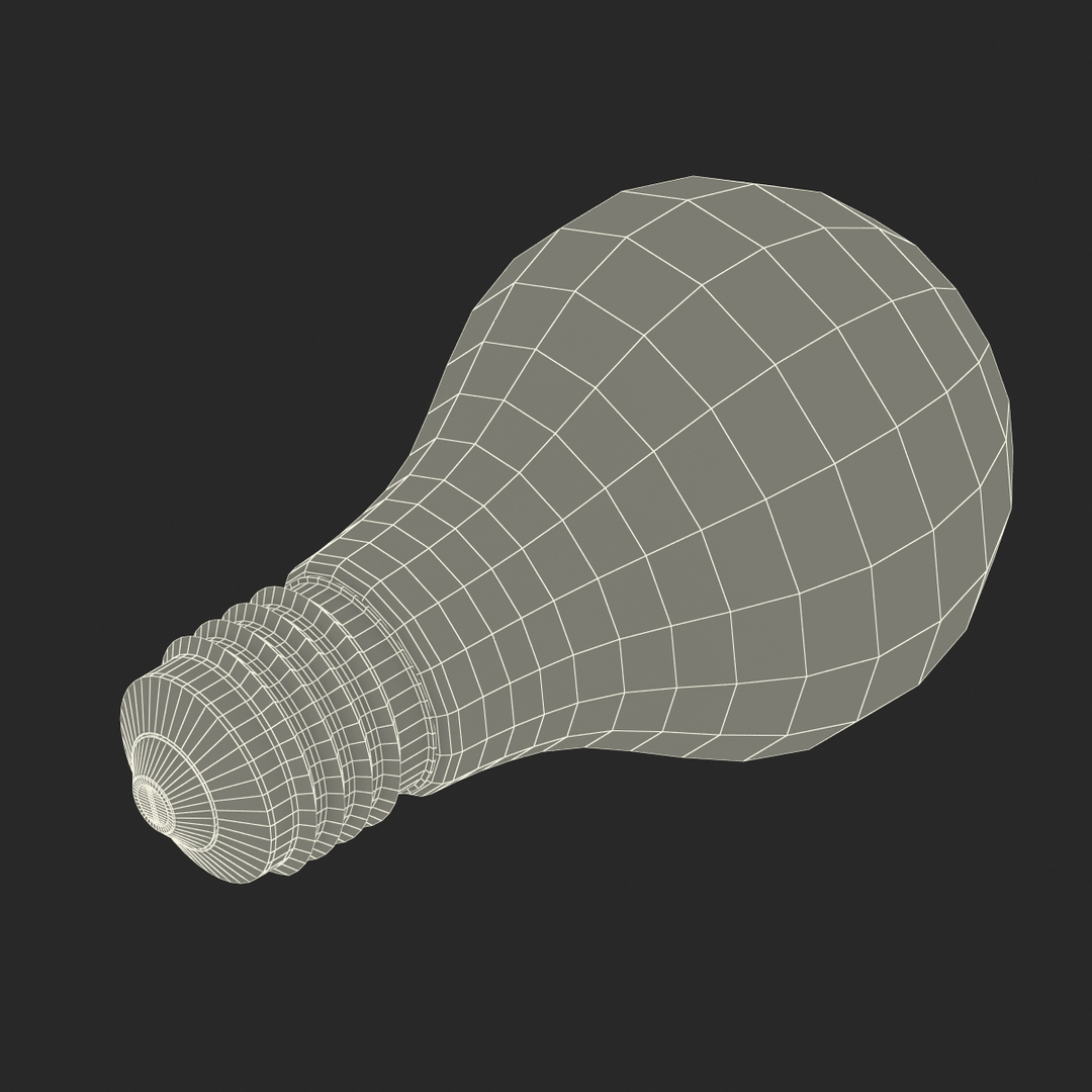 Matte Light Bulb 3d C4d