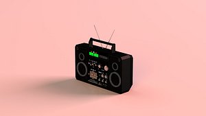 Boom Box 3D Models for Download | TurboSquid