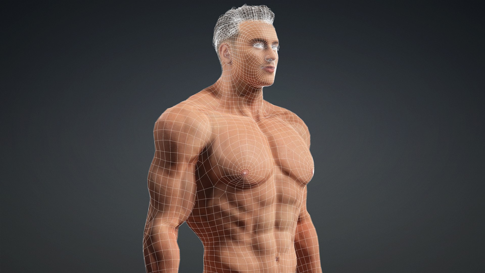 Game Ready Athletic Man 3D Model 3D Model - TurboSquid 2517819