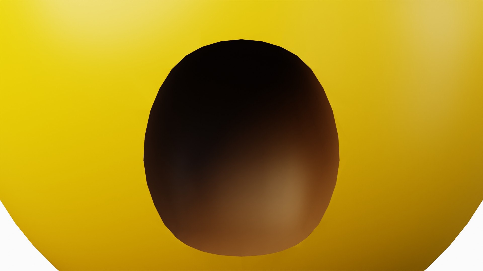 Suprised Or Amazed Yellow Ball Emoticon Emoji Or Smiley 3D - TurboSquid ...