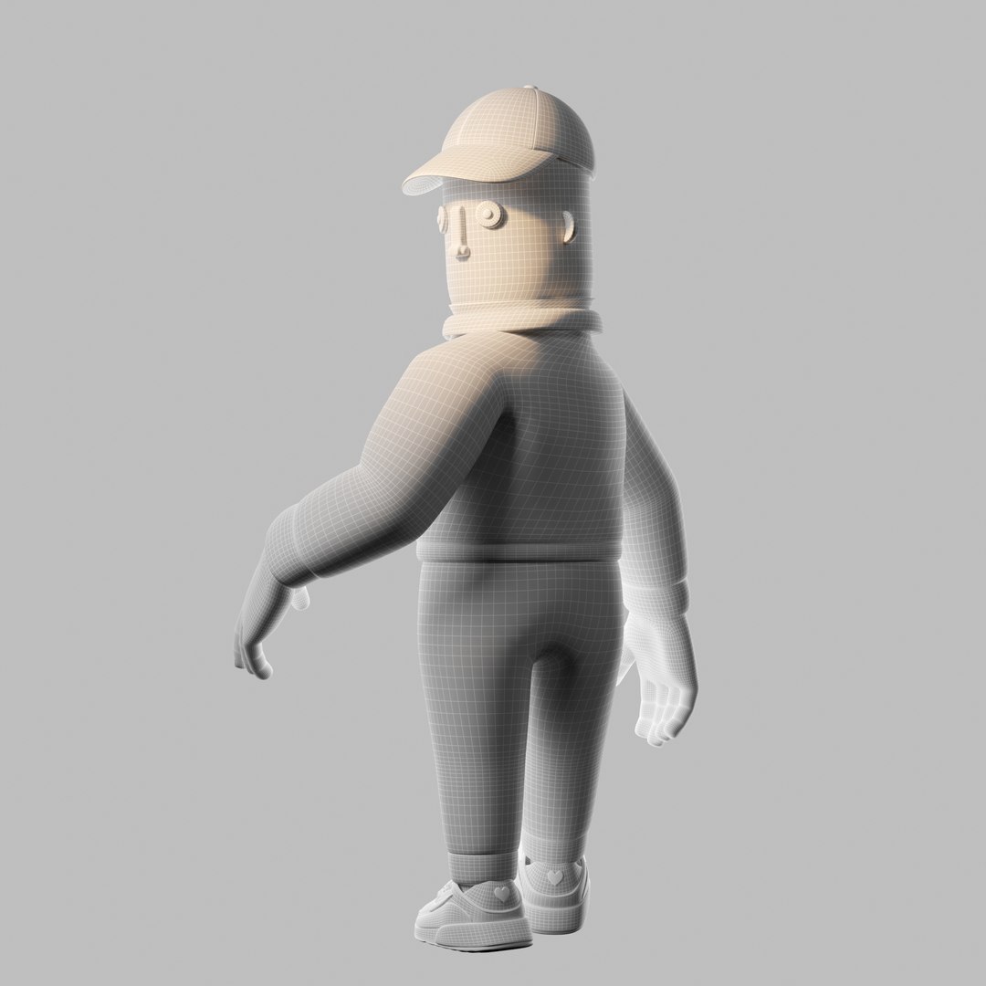 3D Cartoon Man Rigged 3D Model Model - TurboSquid 1986329