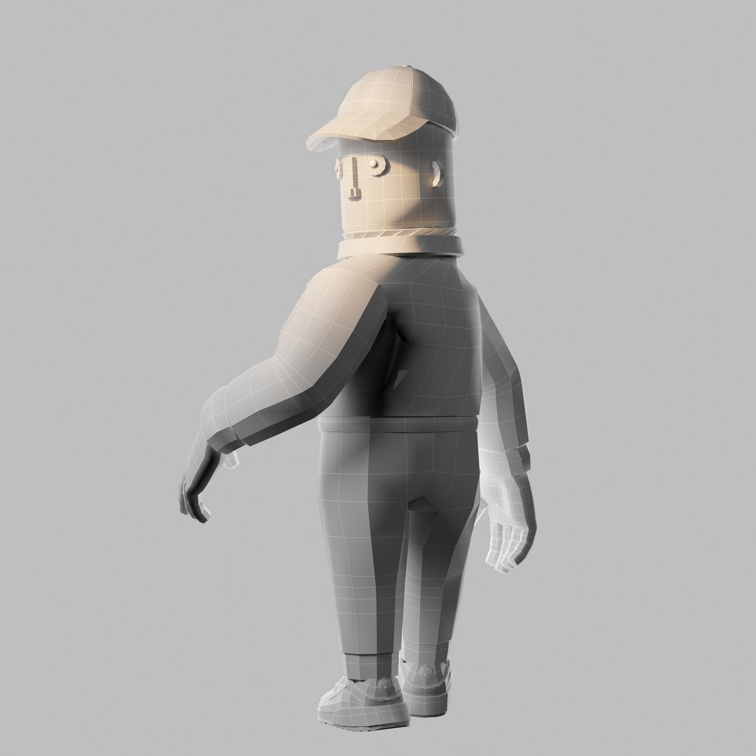 3D Cartoon Man Rigged 3D Model Model - TurboSquid 1986329