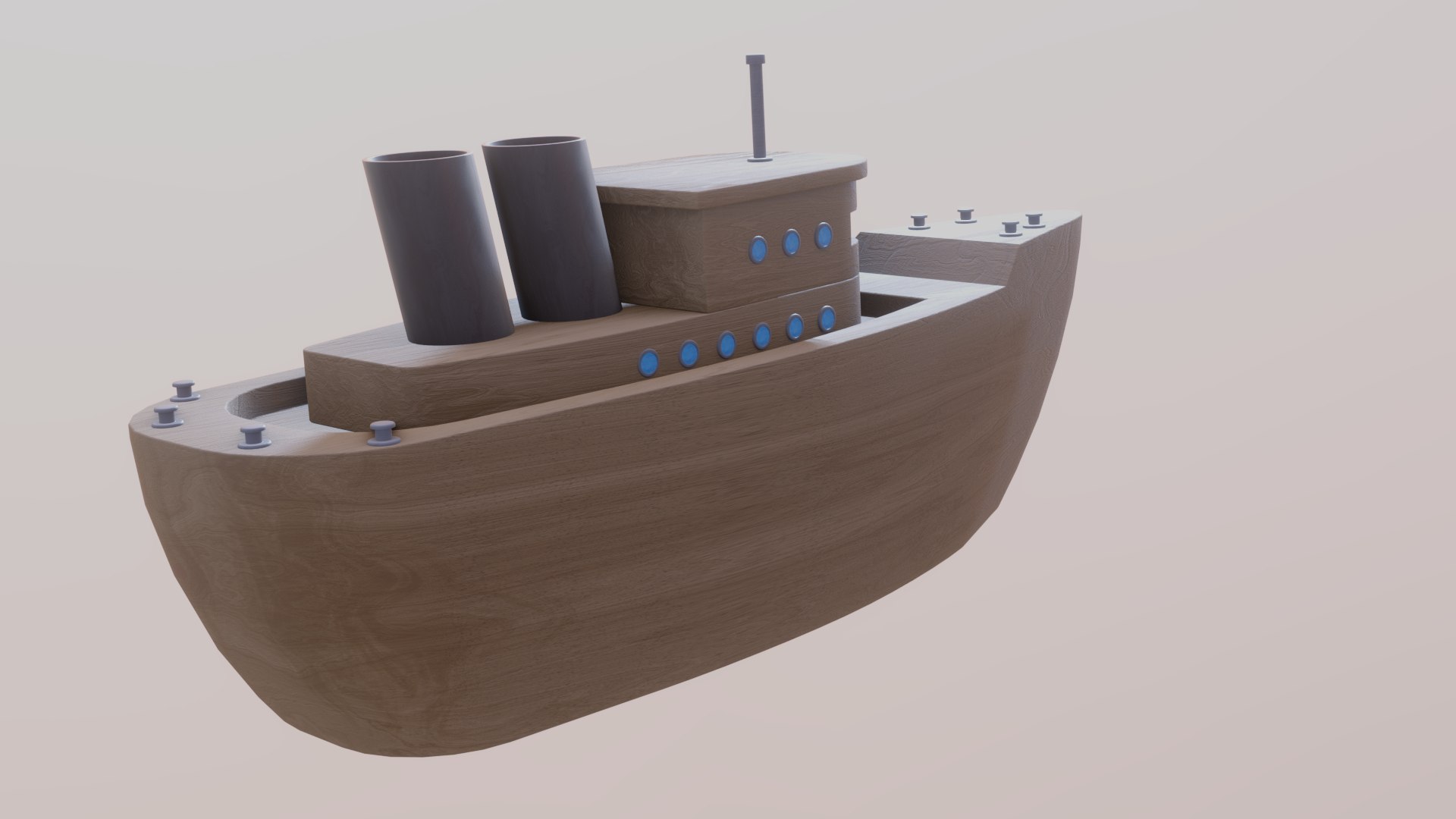 WOODEN TOY SHIP - RogueFilmProductions 3D Model - TurboSquid 2156455