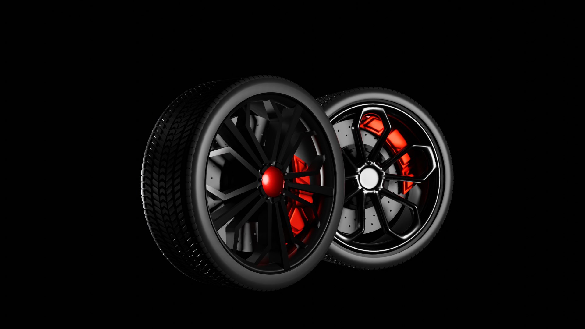 3D Supercar Alloy Wheel Model - TurboSquid 2239634